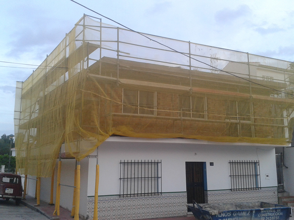 Enfoscado e impermeabilización de cubierta en Málaga | Reformas Tovar